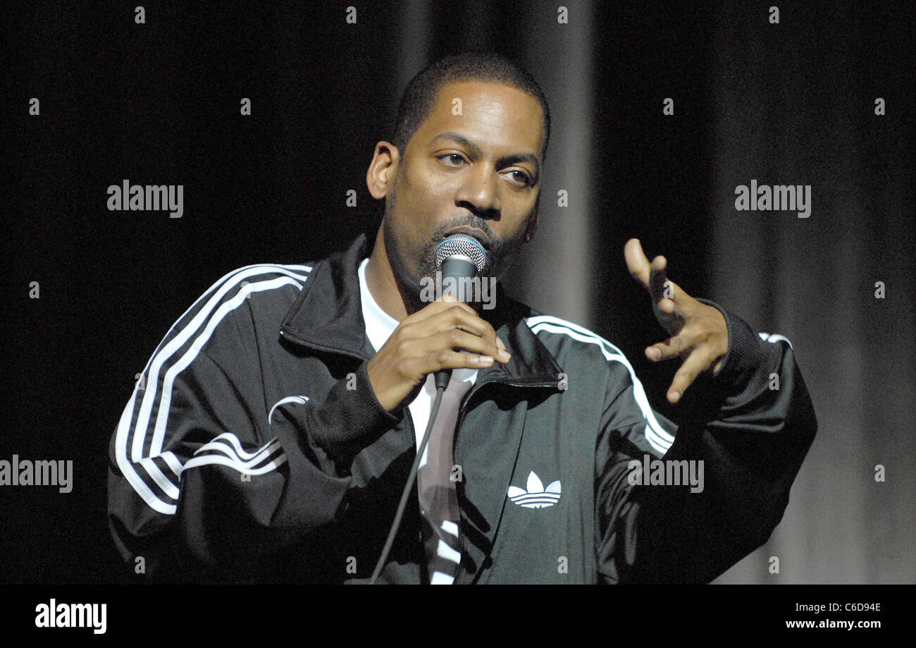 Comedian Tony Rock performs on stage during the 3rd Annual Memorial ...