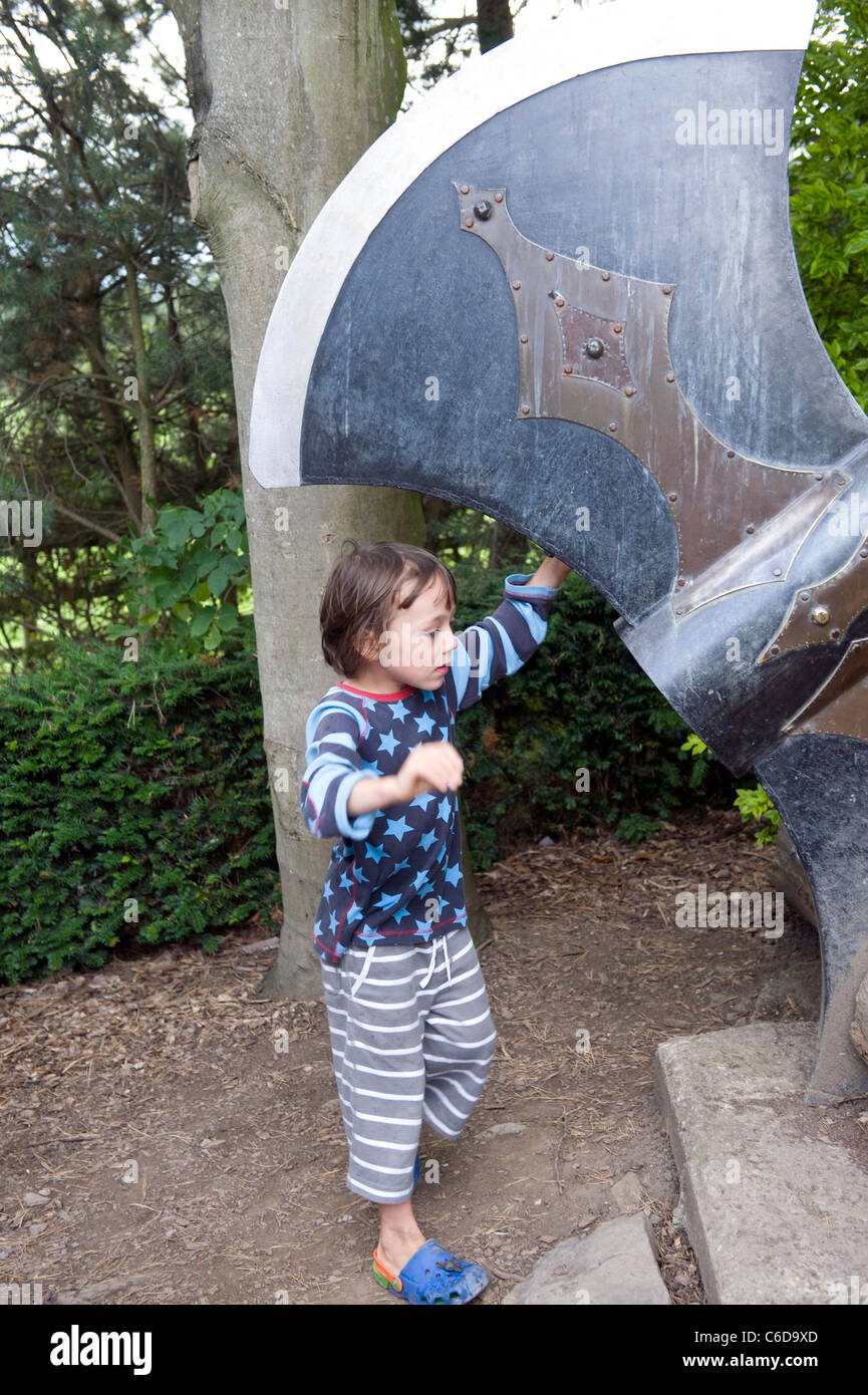 the forbidden corner in Coverham, Yorkshire dales Stock Photo - Alamy