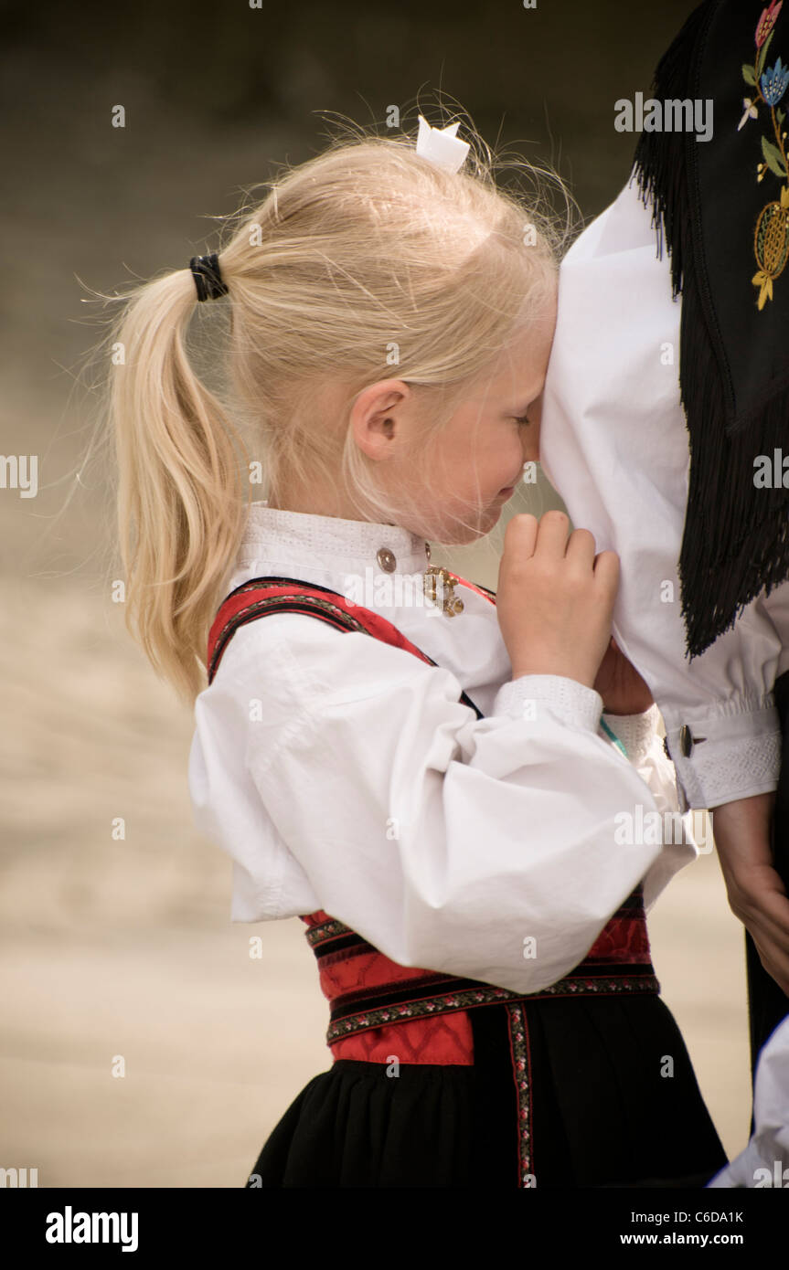 Child traditional dressed norway hi-res stock photography and images ...