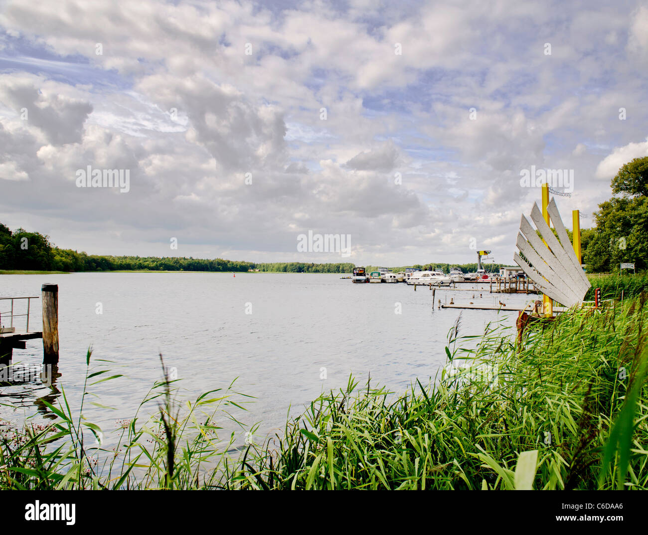 See in Rheinsberg, Lake at Rheinsberg Stock Photo - Alamy