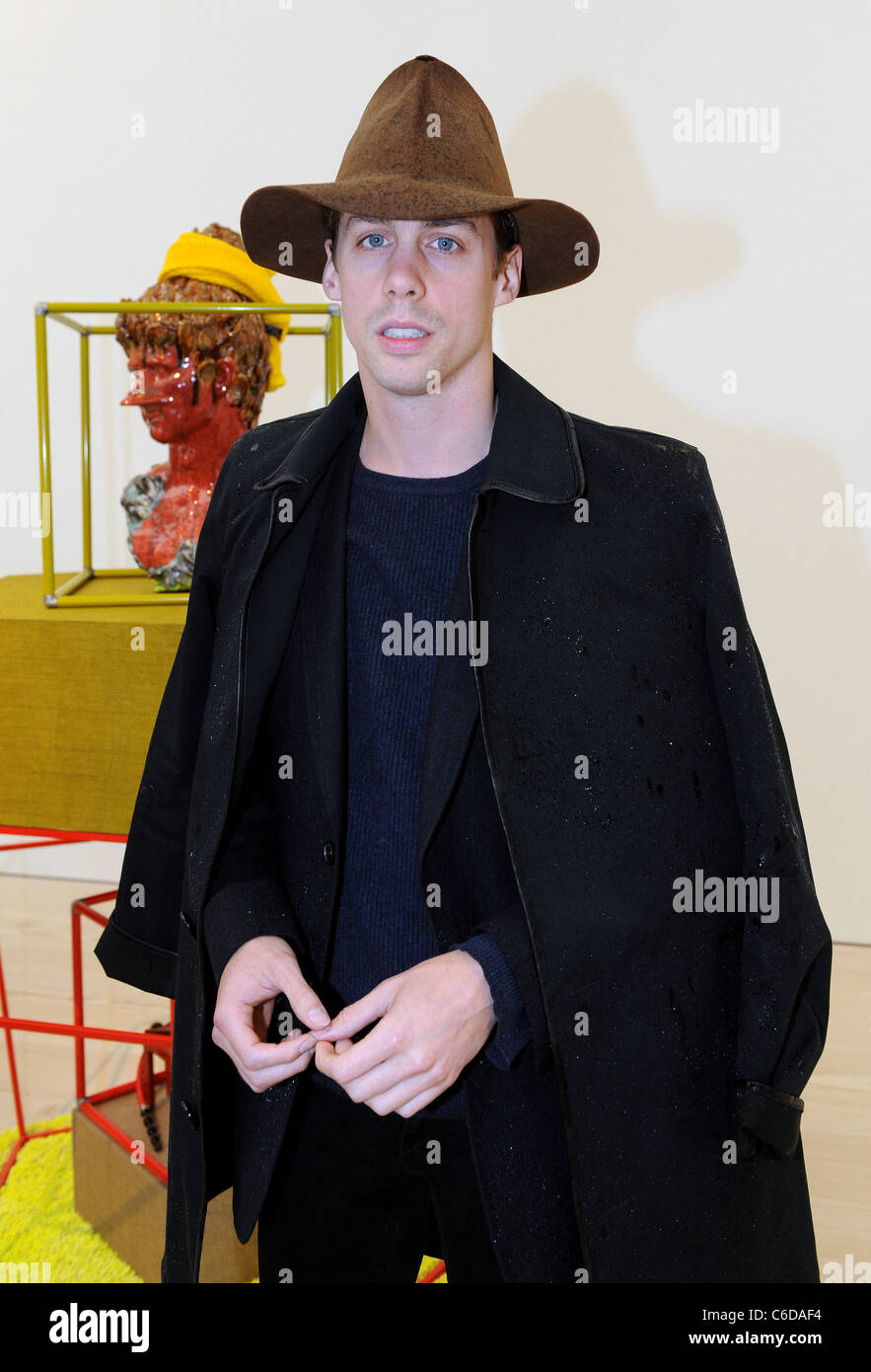 Johnny Borrell Newspeak: British Art Now Part I - private view held at ...