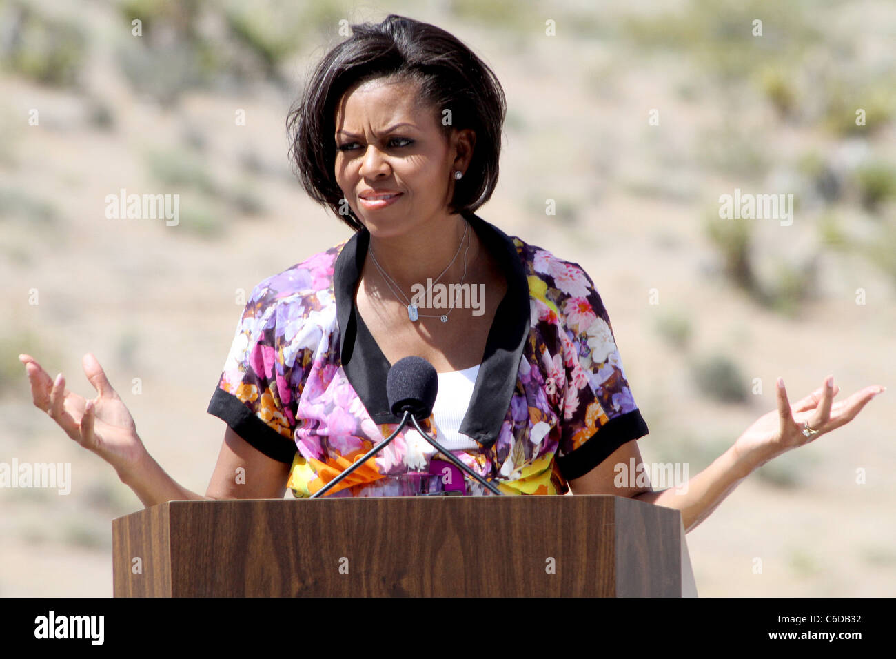 First Lady Michelle Obama launches 'Let's Move Outside!' to promote ...