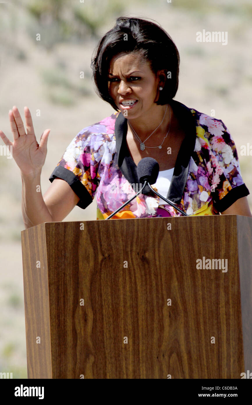 First Lady Michelle Obama launches 'Let's Move Outside!' to promote ...