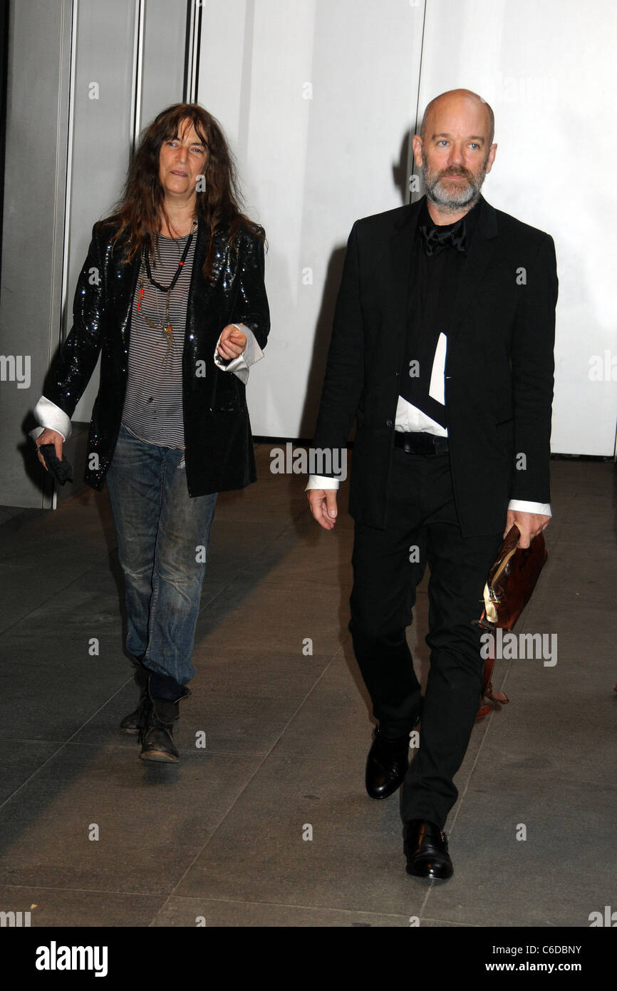 Patti Smith and Michael Stipe Givenchy celebrates the closing of Marina ...