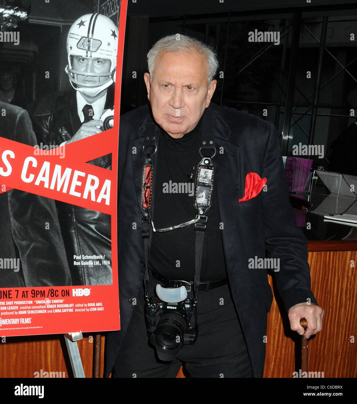 Ron Galella NYC Premiere of HBO's 'Smash His Camera' held at The Museum ...