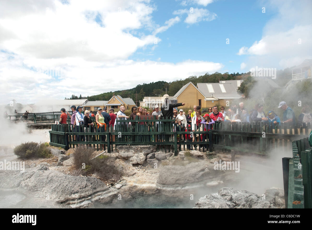 Maori village whakarewarewa hi-res stock photography and images - Alamy
