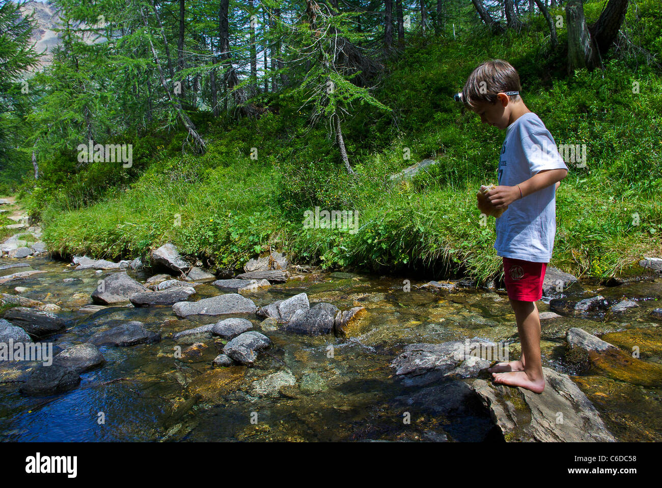 Children Playing In River High Resolution Stock Photography and Images ...