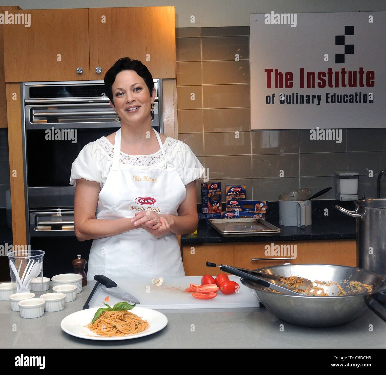 Celebrity chef, bestselling author and registered dietitian, Ellie ...