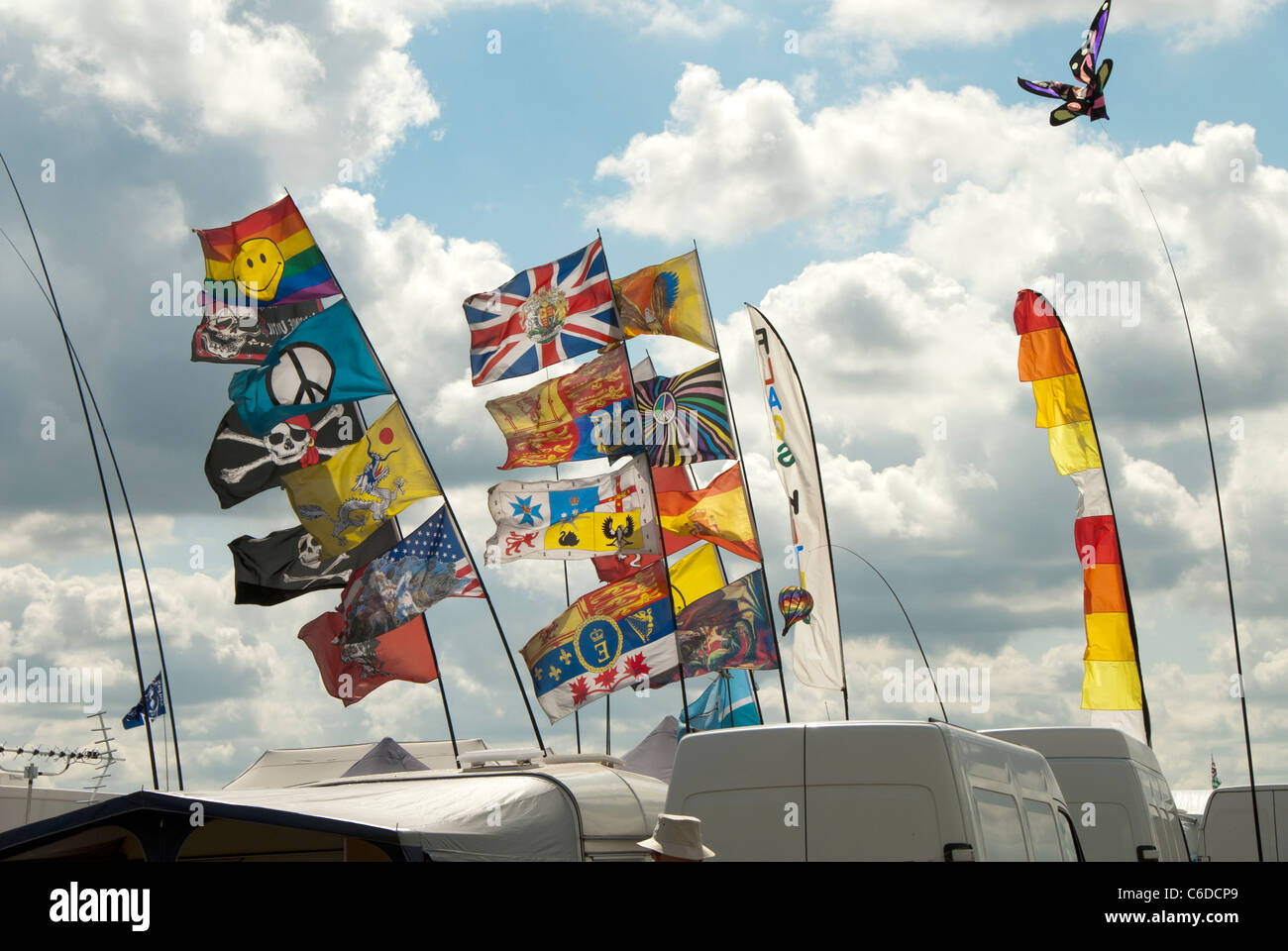 Brightly colored flags hi-res stock photography and images - Alamy