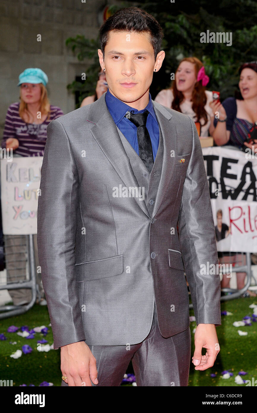 Alex Meraz Uk Gala Premiere Of The Twilight Saga High Resolution Stock ...