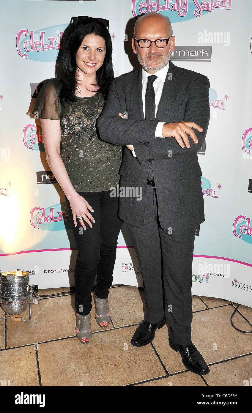 Lisa Cannon, Ben Frow TV3's 'Celebrity Salon' launch party at Cafe En ...