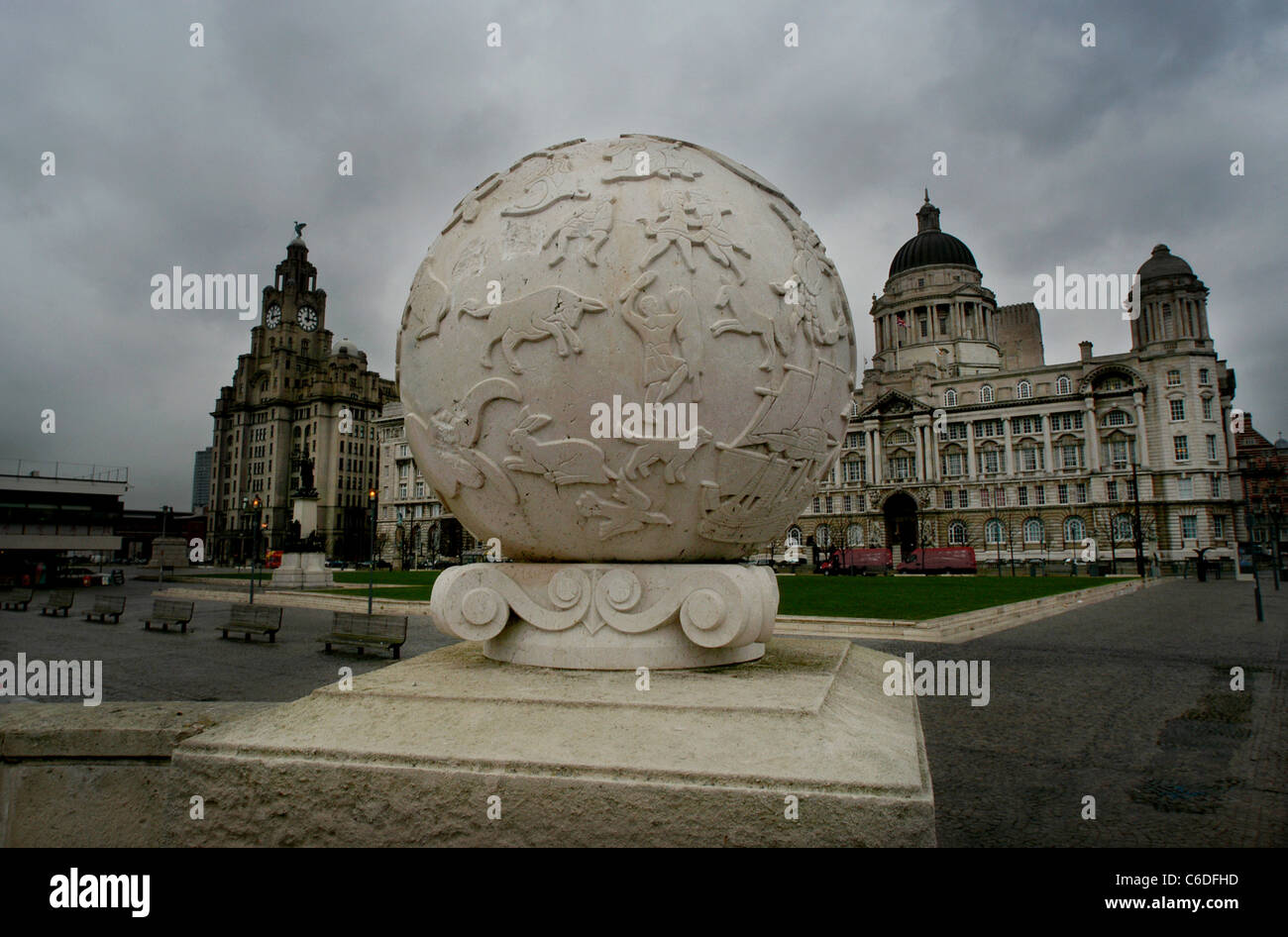 Liverpool Naval Memorial, Liverpool, England. Maintained by the ...