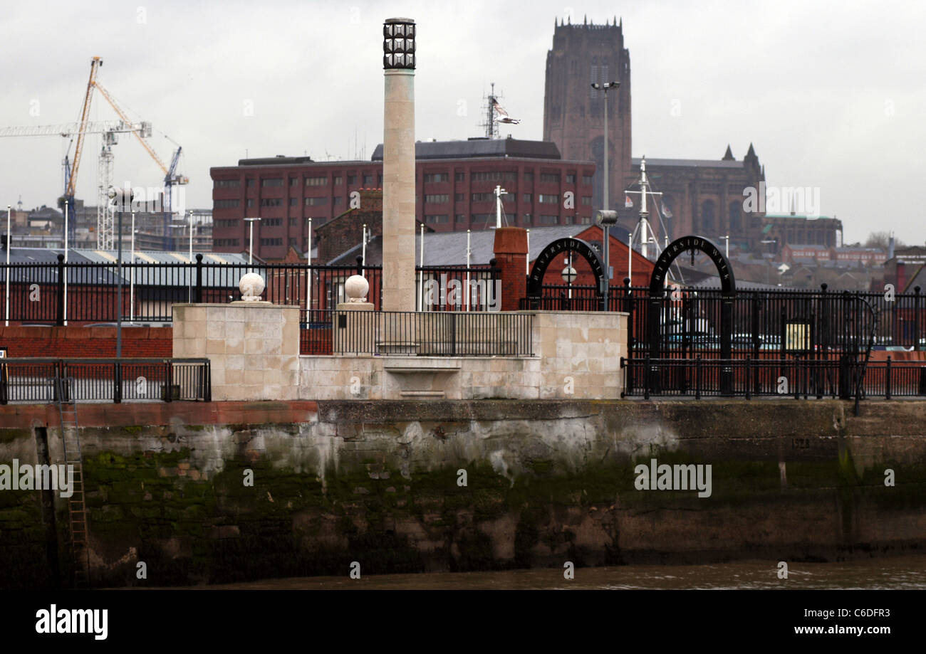 Liverpool Naval Memorial, Liverpool, England. Maintained by the ...