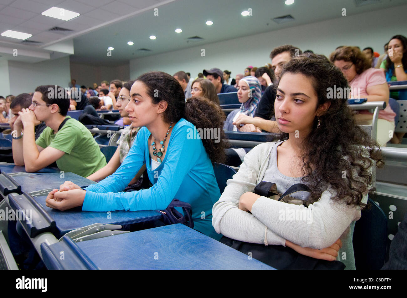 EGYPT, CAIRO: Students at the private and elite German University in ...