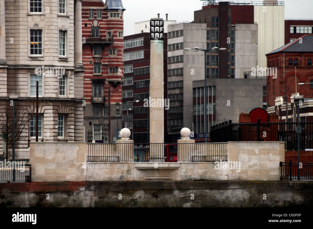 Liverpool Naval Memorial, Liverpool, England. Maintained by the ...