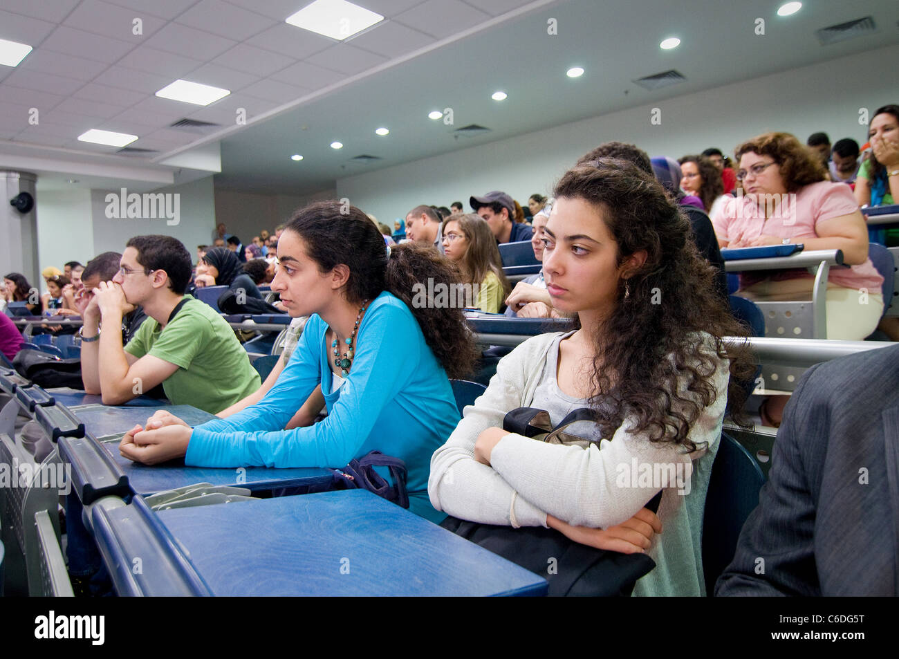 EGYPT, CAIRO: Students at the private and elite German University in ...