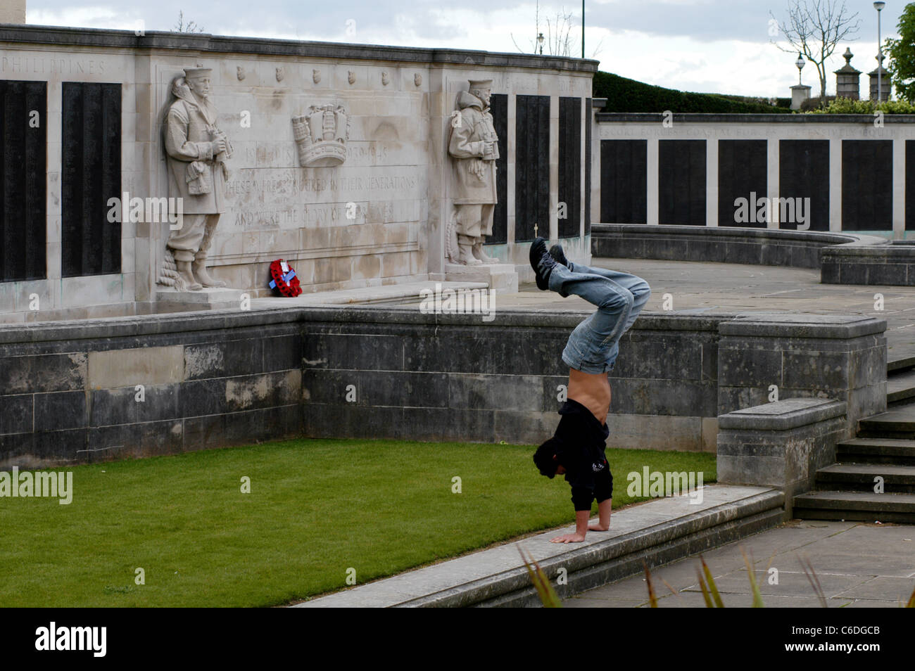 Plymouth Naval Memorial, Plymouth, Devon,England. Maintained by the ...