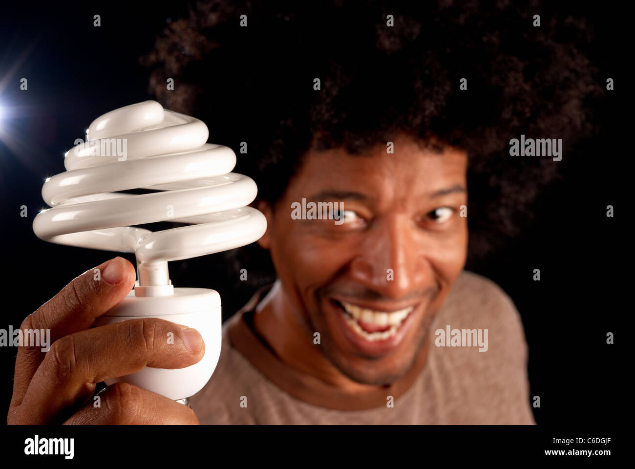 Man changing bulbs hi-res stock photography and images - Alamy