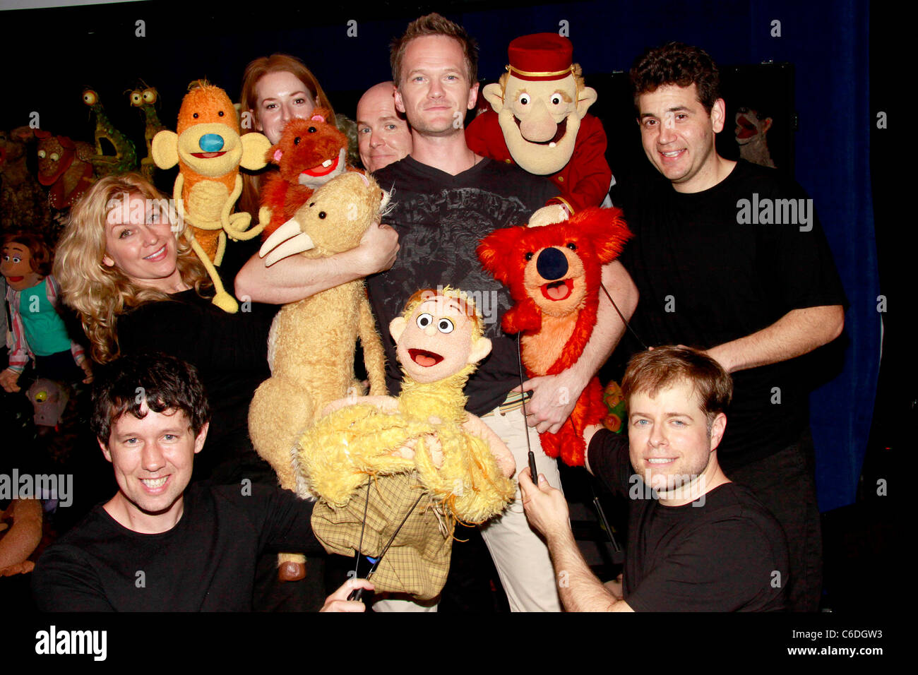 Neil Patrick Harris visits the cast of the Henson Alternative (adults ...