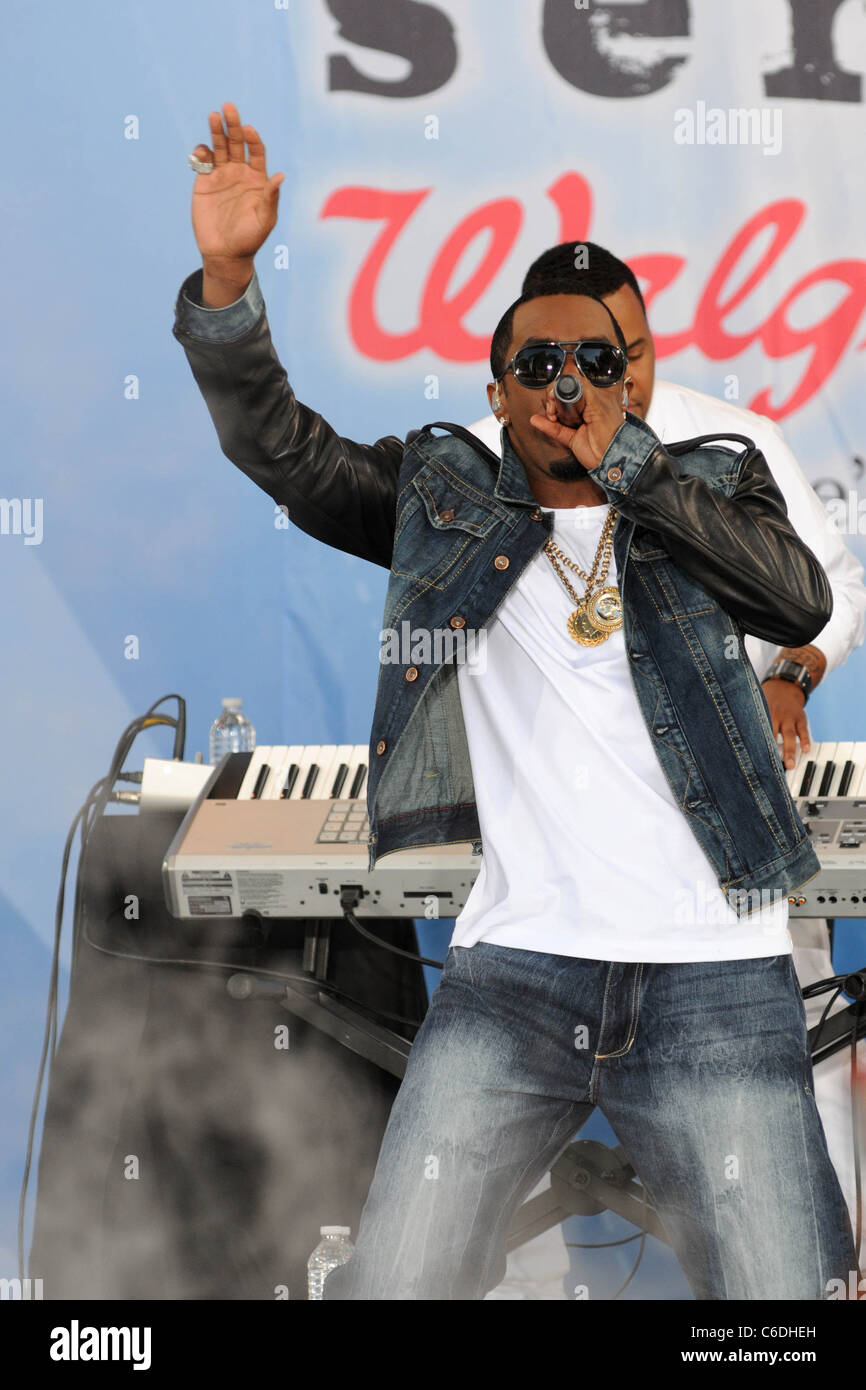 Sean Combs aka P Diddy performs on 'Good Morning America's Summer ...