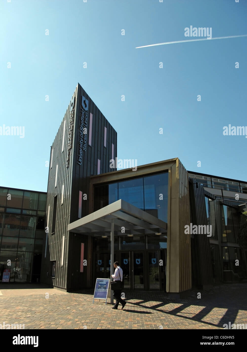 New building/extension at the Students union at Sheffield University ...
