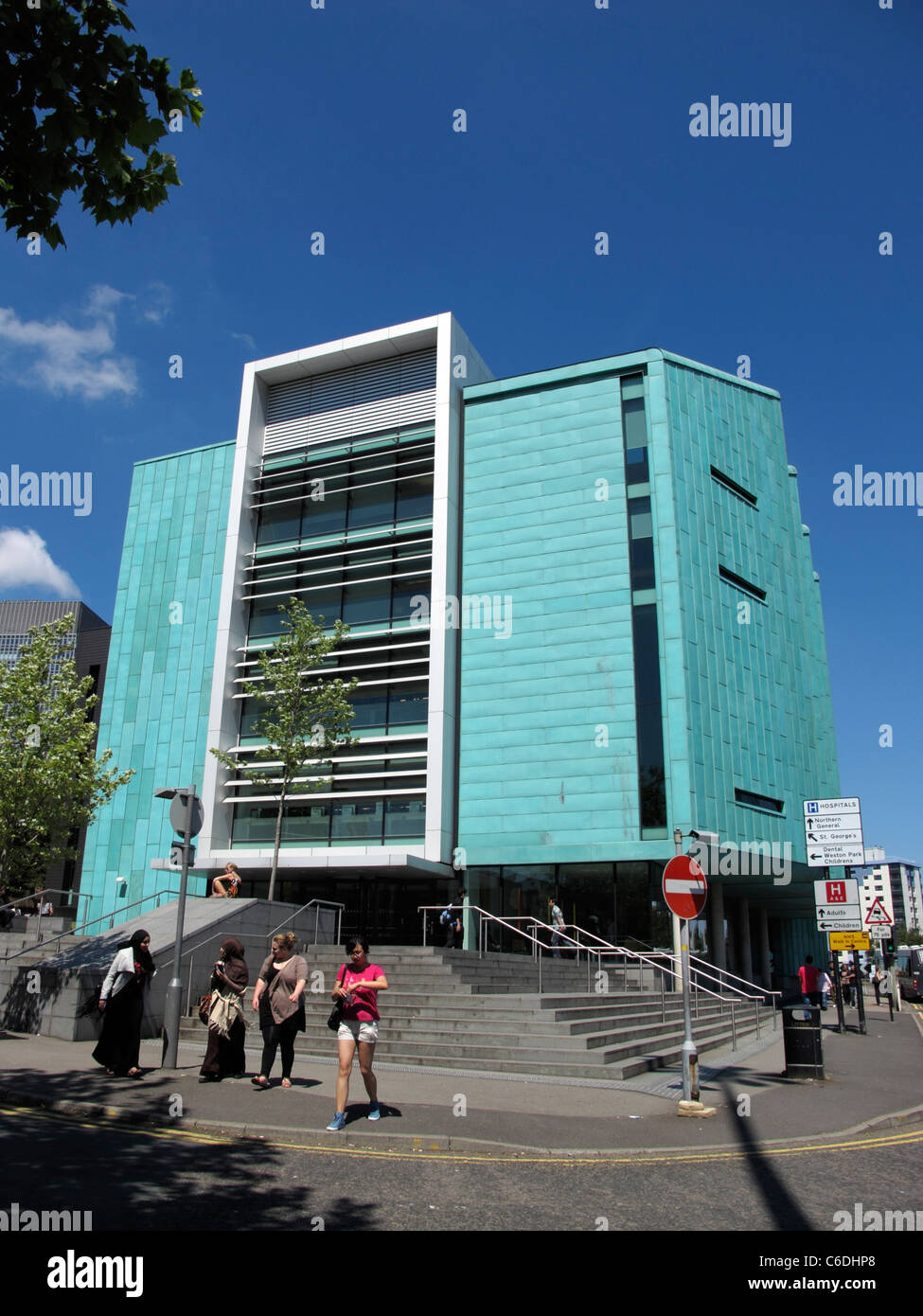 New buildings for the University of Sheffield South Yorkshire England ...