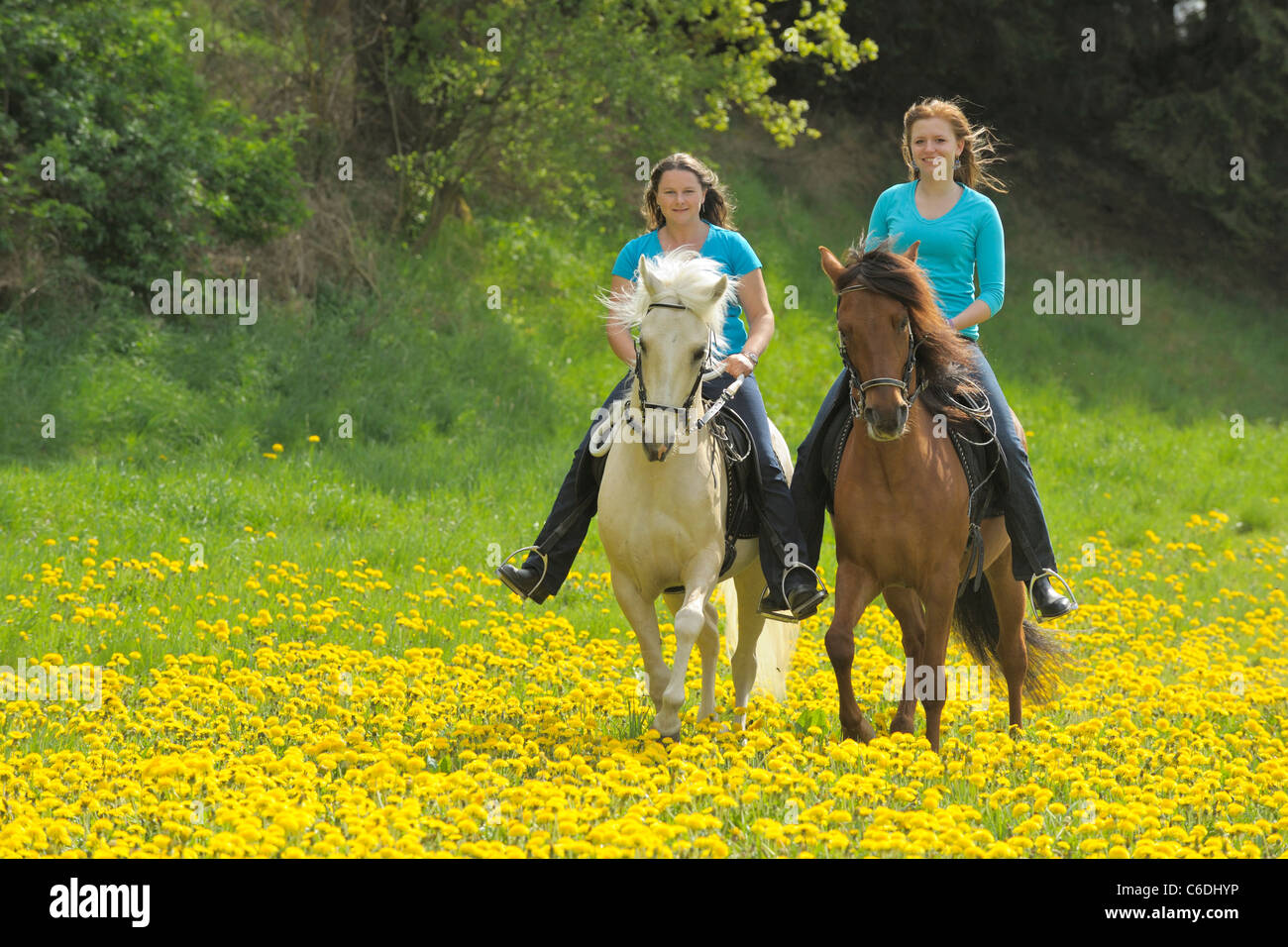 Spring riders hi-res stock photography and images - Alamy