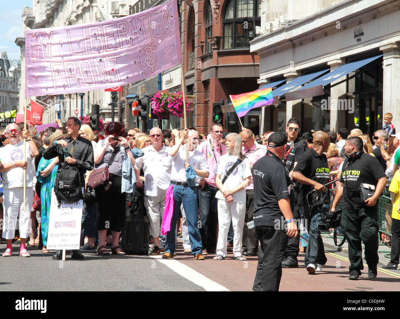 2010 London Gay Pride Parade. London, England - 04.07.10 Stock Photo ...