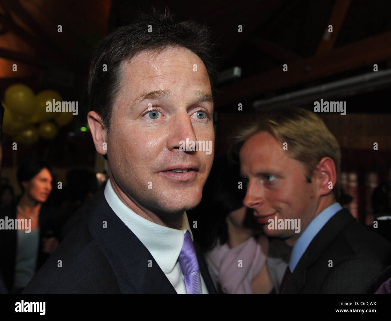 Nick Clegg Liberal Democrat Leader Nick Clegg campaigns in Streatham ...