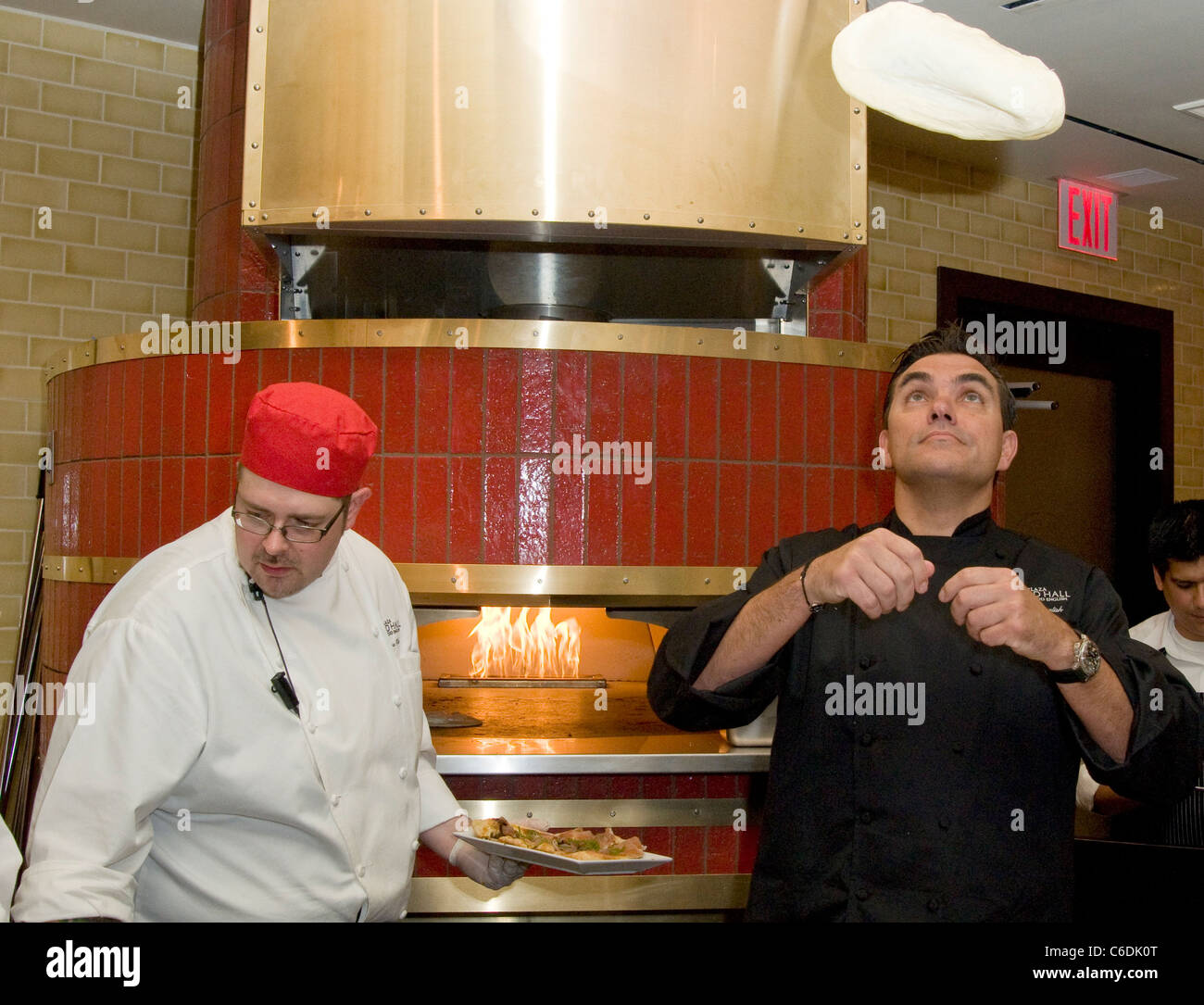 Celebrity chef Todd English Opening day of 'The Plaza Food Hall by Todd ...
