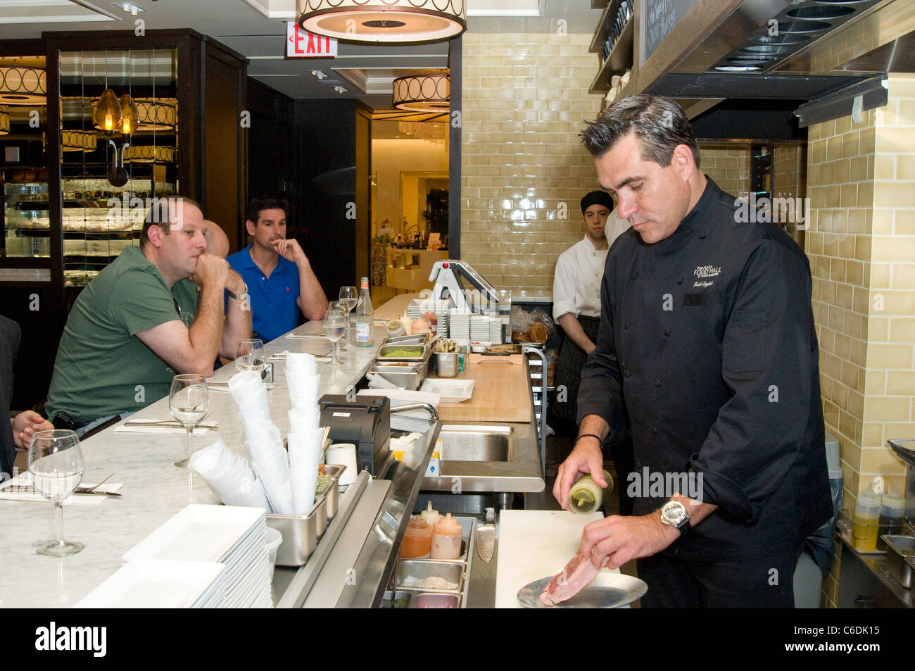 Celebrity chef Todd English Opening day of 'The Plaza Food Hall by Todd ...
