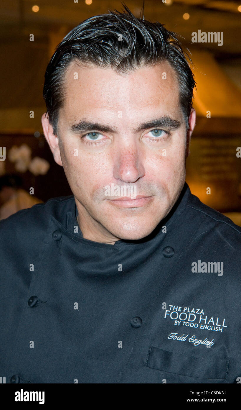 Celebrity chef Todd English Opening day of 'The Plaza Food Hall by Todd ...