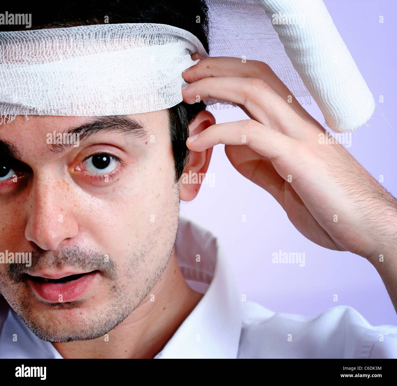 Professional young doctor at work. Close up Stock Photo - Alamy