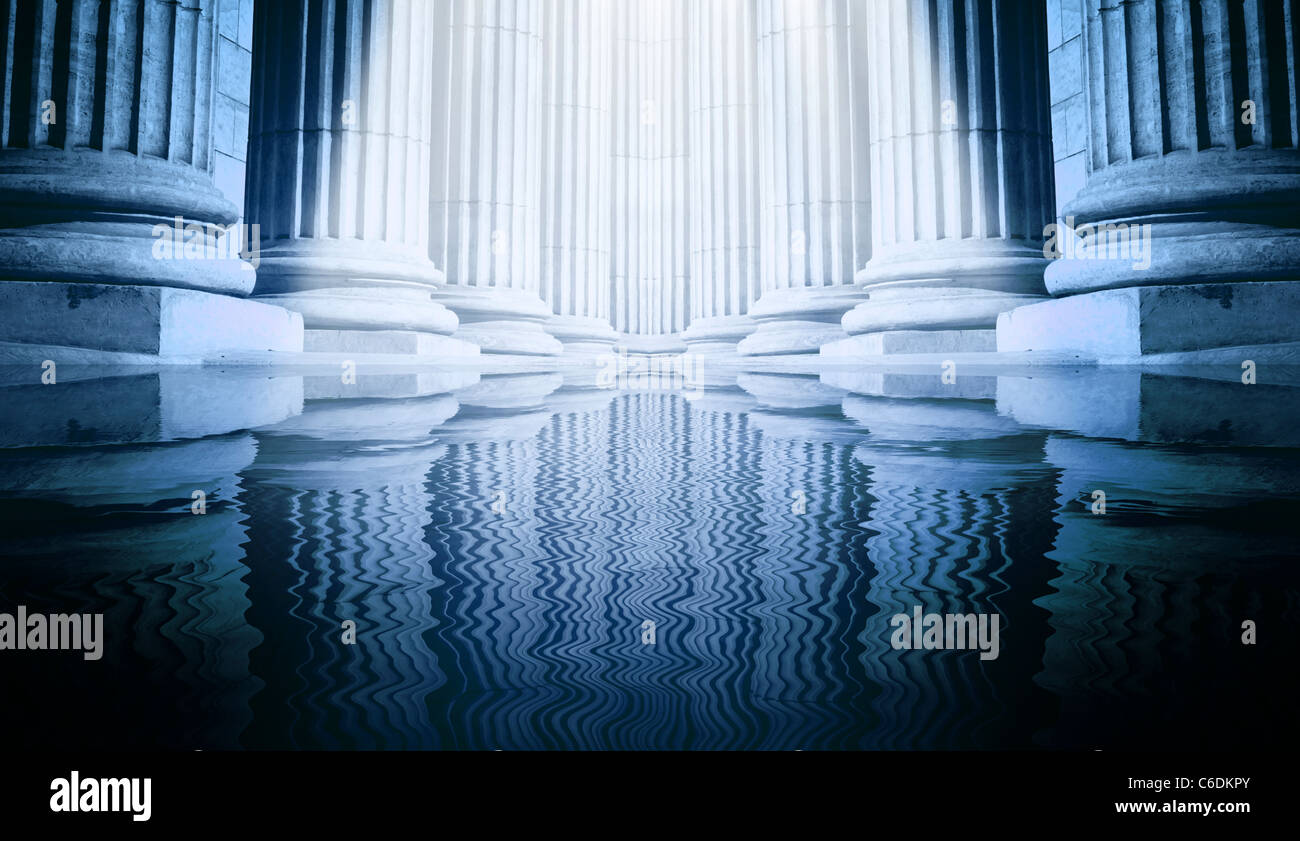 close-up of classical columns Stock Photo - Alamy