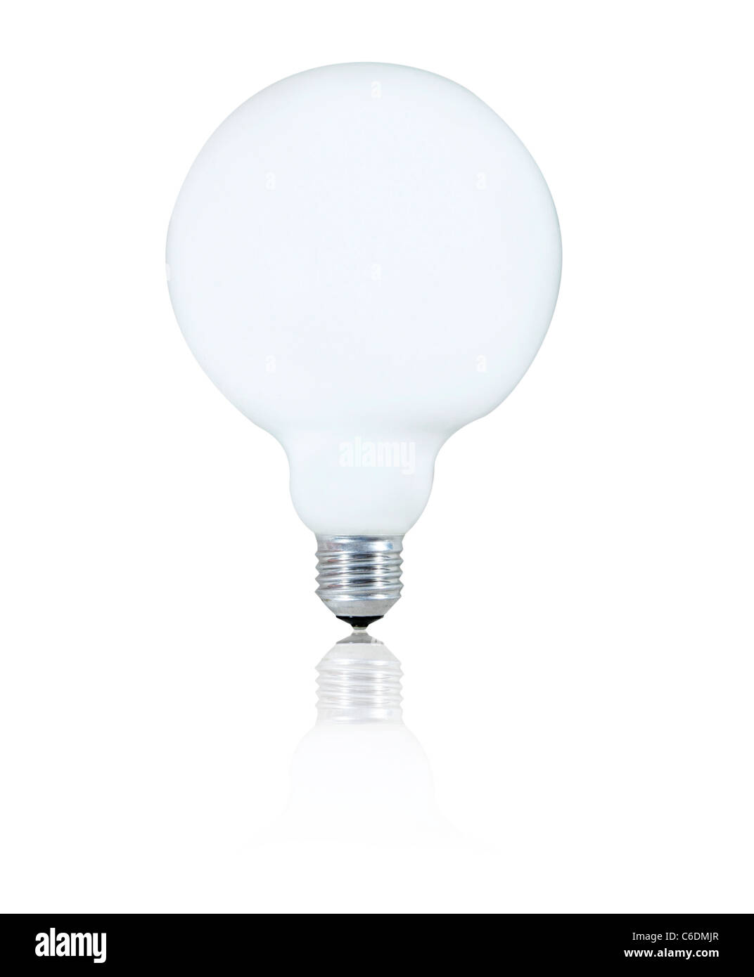 White bulb isolated on white Stock Photo - Alamy