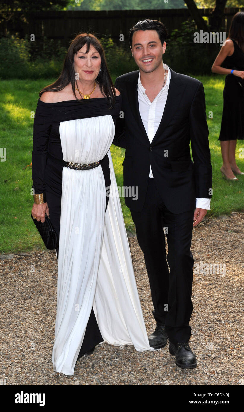 Angelica Huston and guest Raisa Gorbachev Foundation Party held at ...