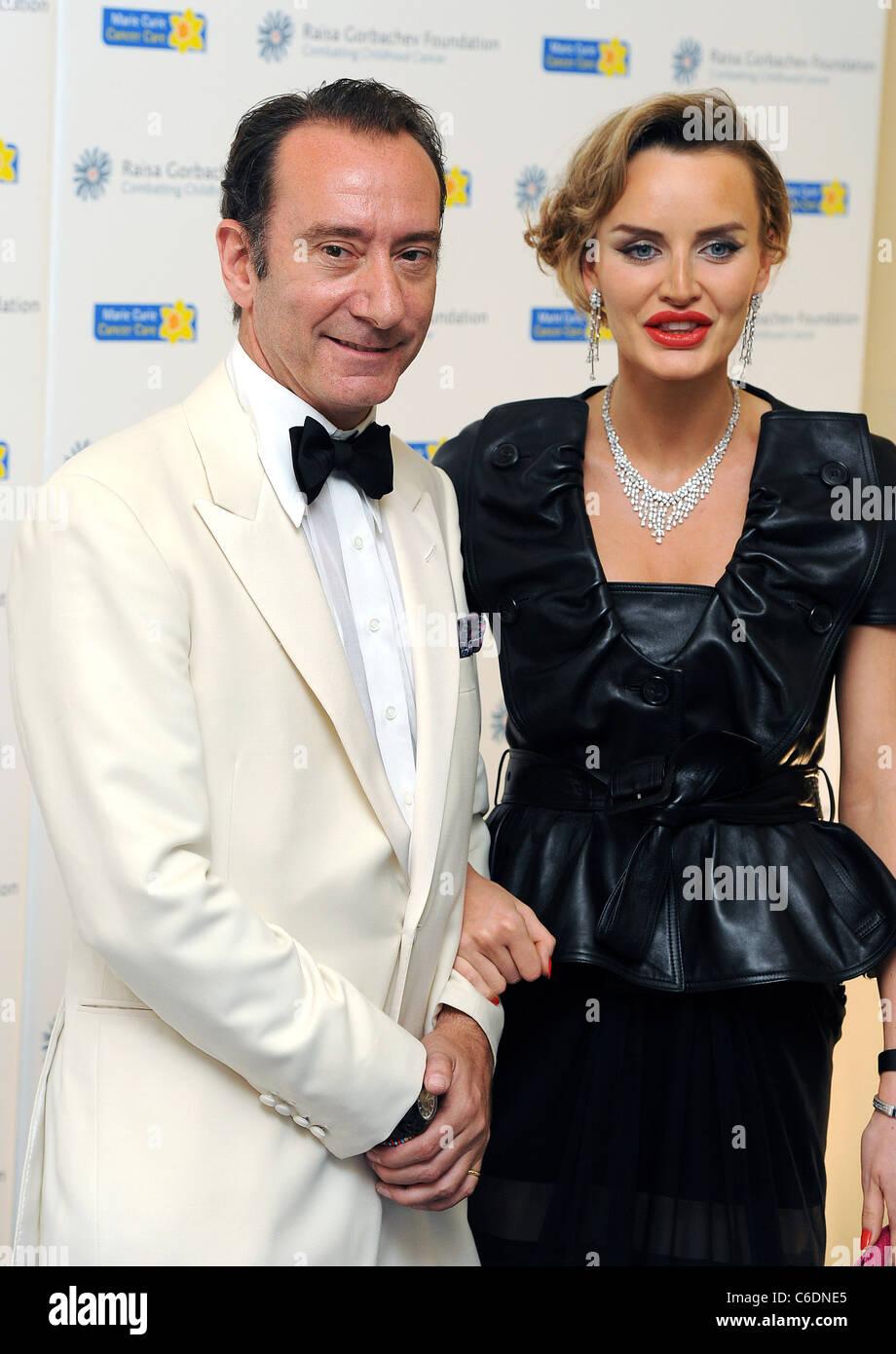 Robert Hanson and Masha Markova Raisa Gorbachev Foundation Party held at Hampton Court Palace ...