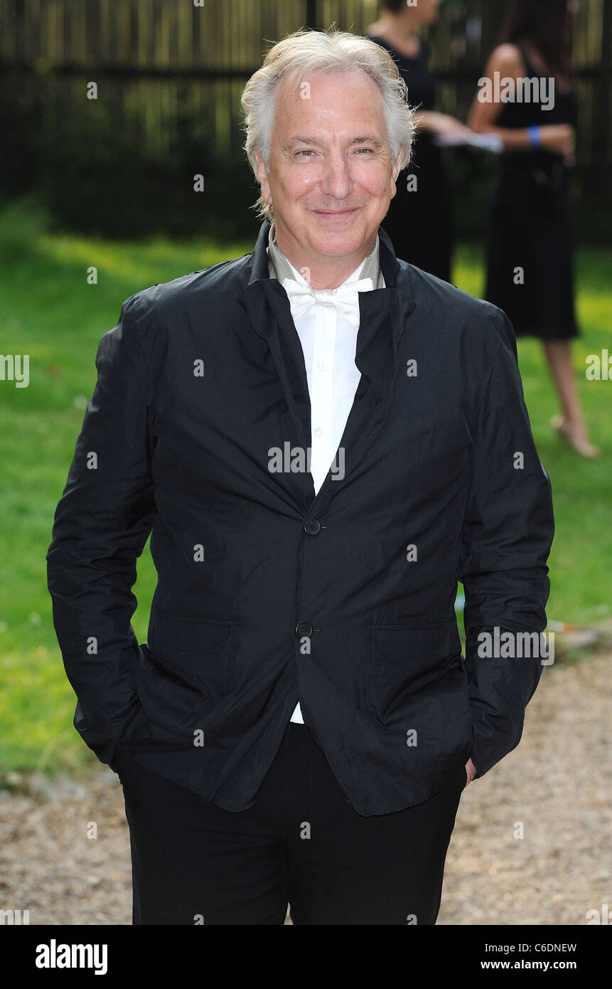 Alan Rickman Raisa Gorbachev Foundation Party held at Hampton Court ...