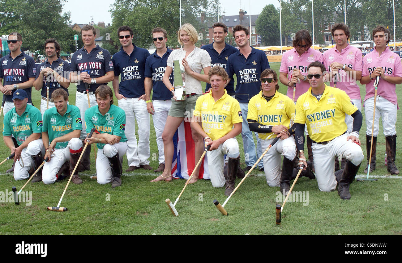Model jodie kidd with her brother jack kidd hi-res stock photography ...