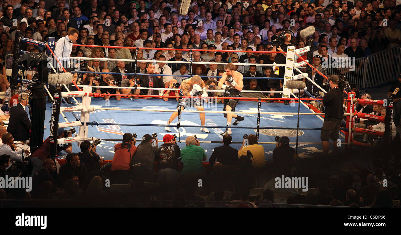 Miguel Cotto beats junior middleweight champ Yuri Foreman in the 9th ...
