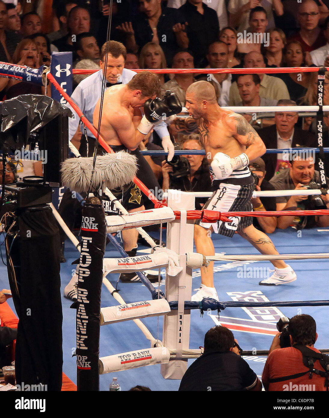 Miguel Cotto beats junior middleweight champ Yuri Foreman in the 9th ...