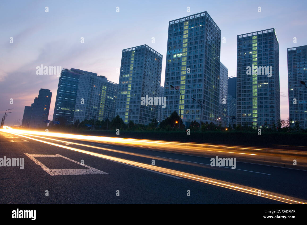 Highway in Beijing, China Stock Photo - Alamy