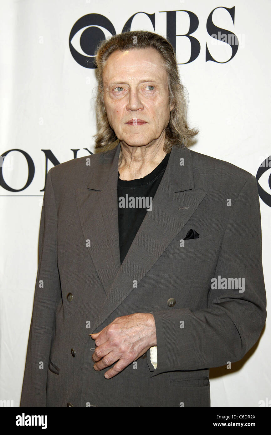Christopher Walken 2010 Tony Awards Meet The Nominees Reception held at ...