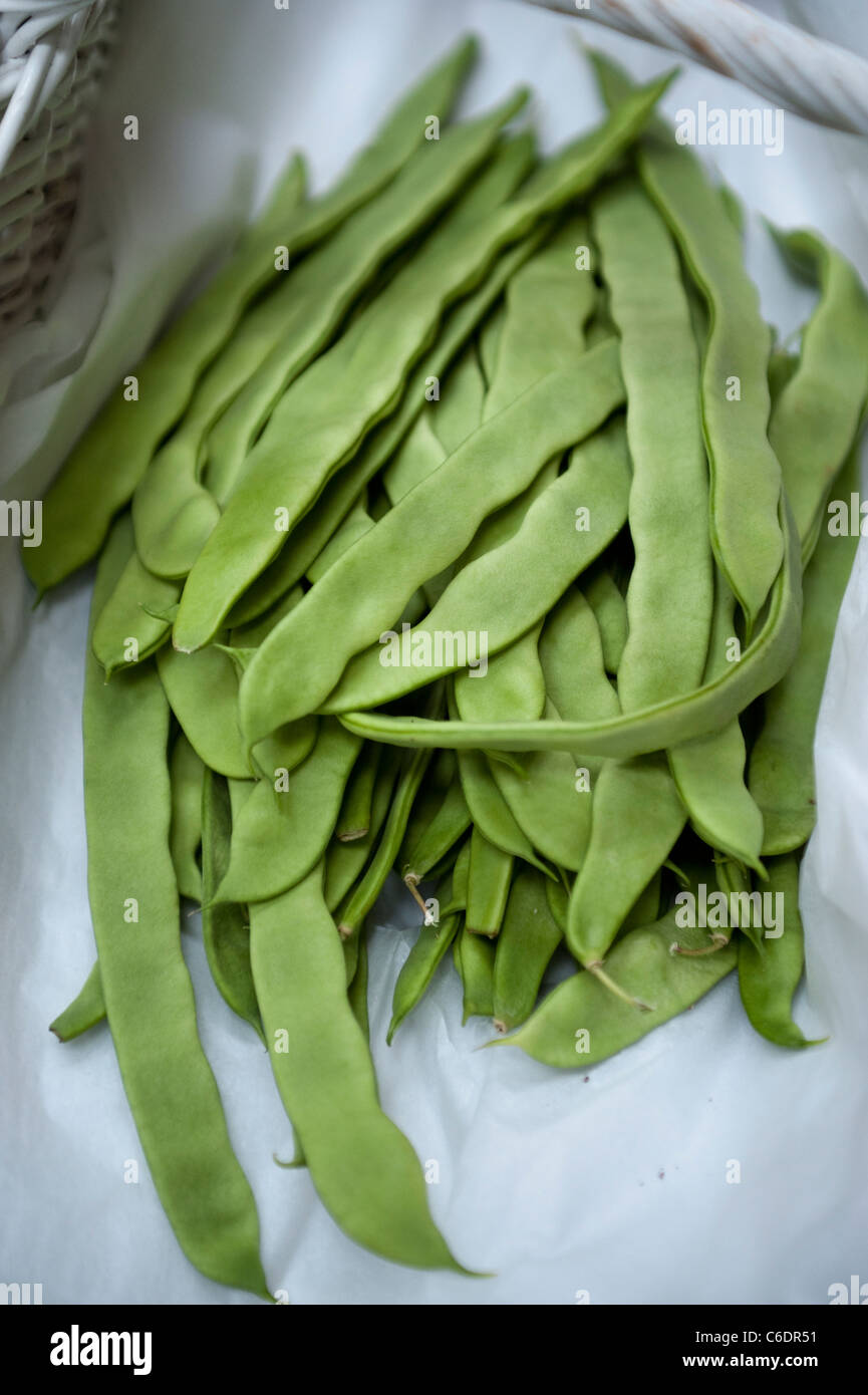 Runner beans hi-res stock photography and images - Alamy