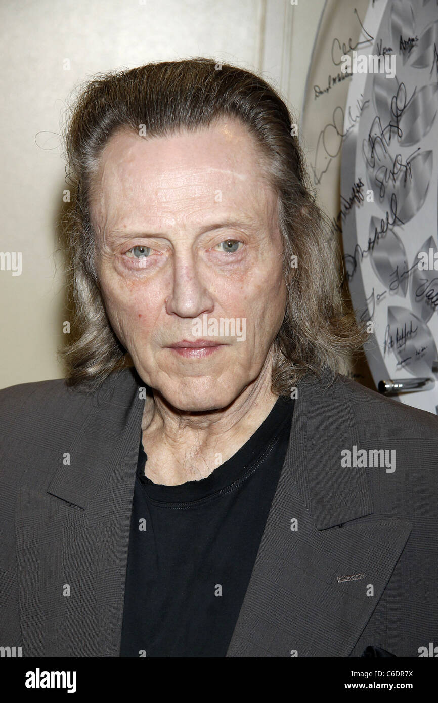 Christopher Walken 2010 Tony Awards Meet The Nominees Reception held at ...