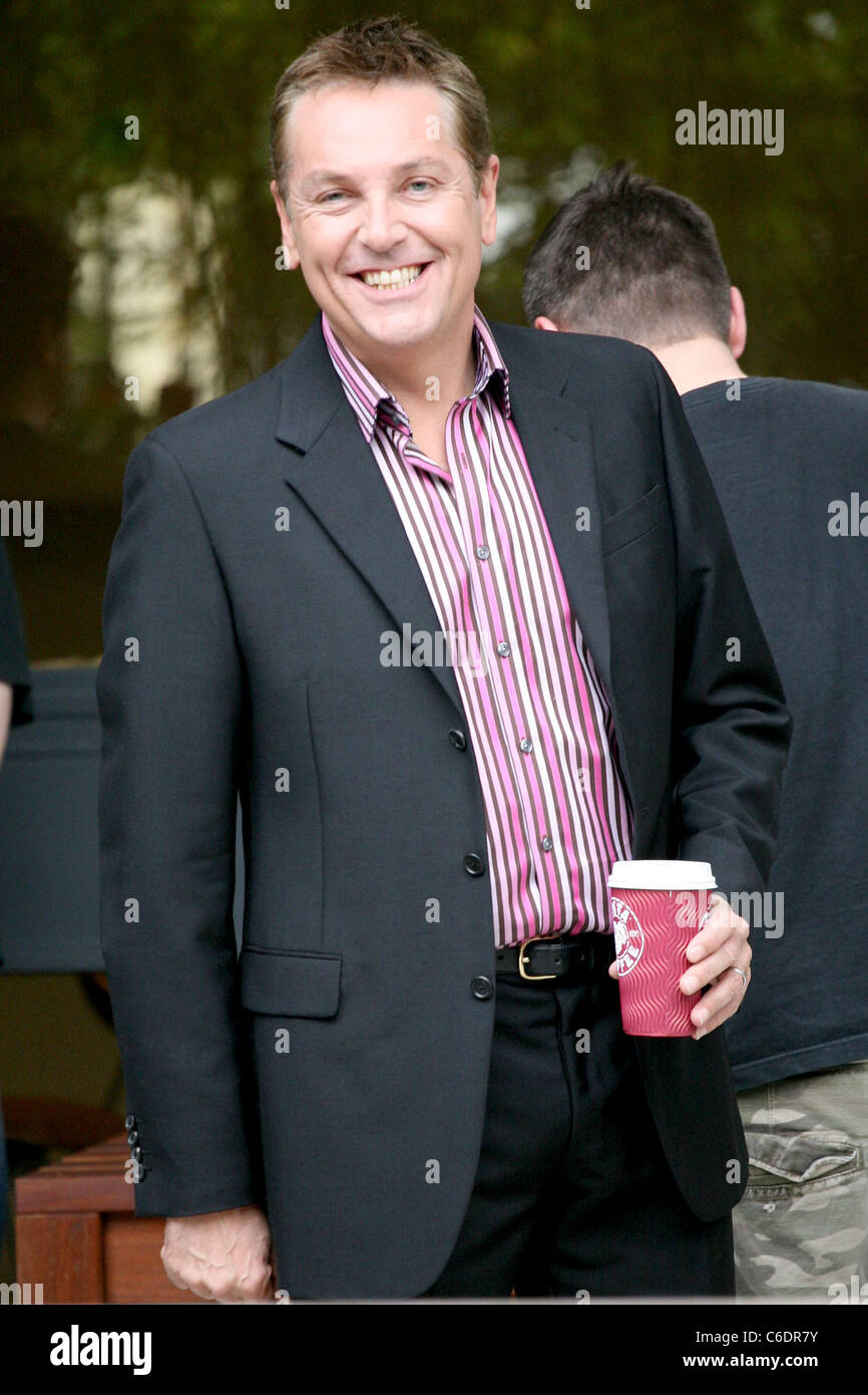 Brian conley outside the itv studios london hi-res stock photography ...
