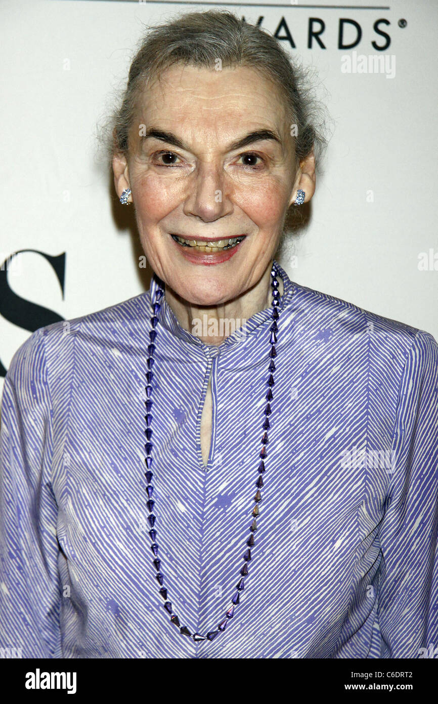 Marian Seldes 2010 Tony Awards Meet The Nominees Reception held at the ...