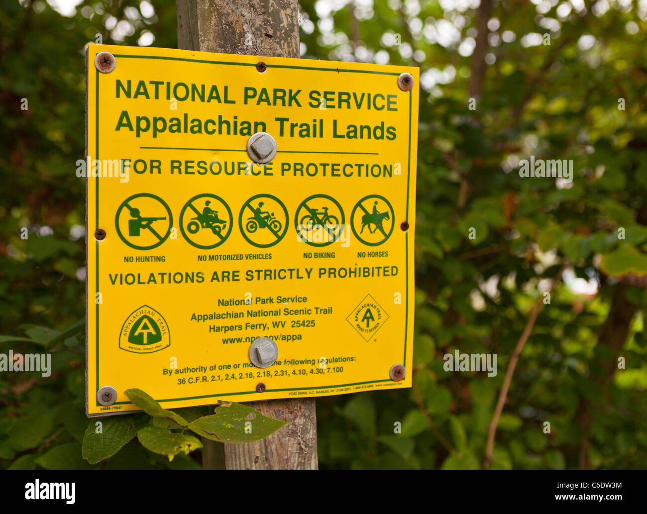 National Forest Service Signs High Resolution Stock Photography and ...