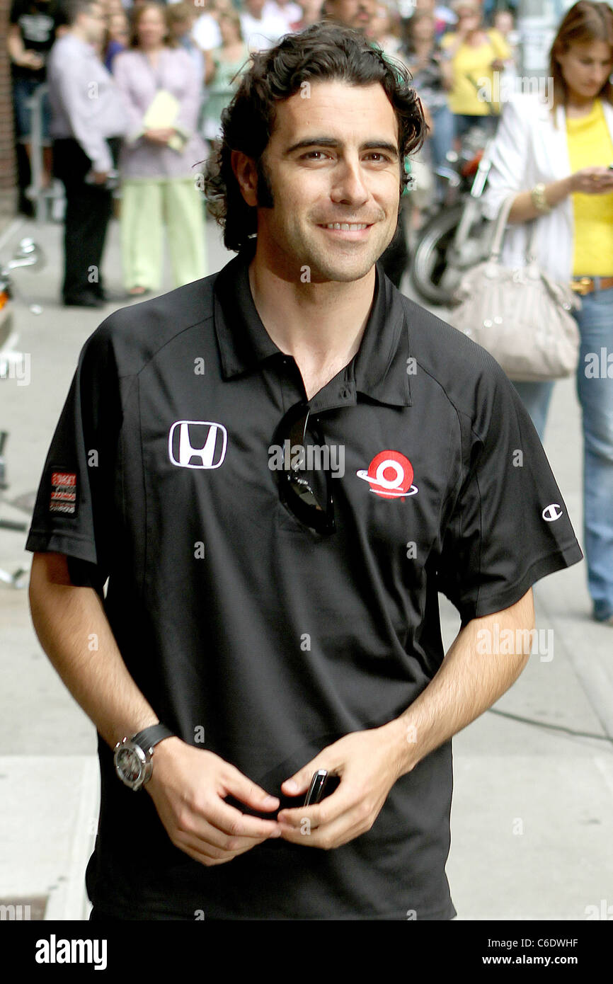 Dario Franchitti Celebrities at the Ed Sullivan Theater for the 'Late ...