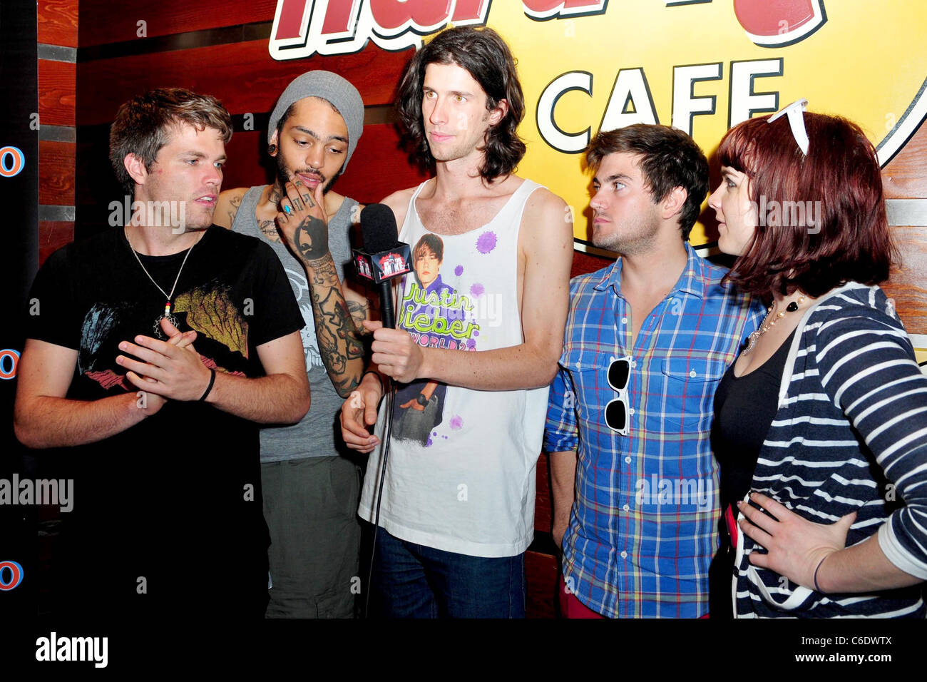 Sean Foreman, Travie McCoy aka Travis McCoy, Nathaniel Motte, Nathan ...